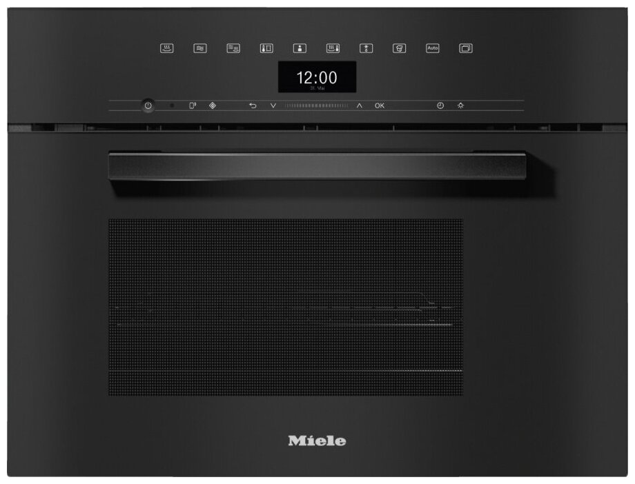 Встраиваемая пароварка Miele DGM7440 OBSW черный