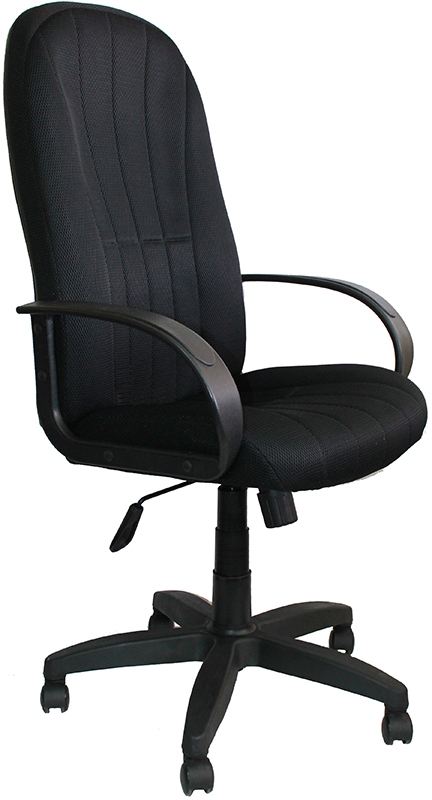 Кресло офисное Евростиль 685 ткань-сетка черная
