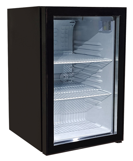 Маленький однокамерный холодильник GASTRORAG BC68-MS, витринный холодильный шкаф, барная х