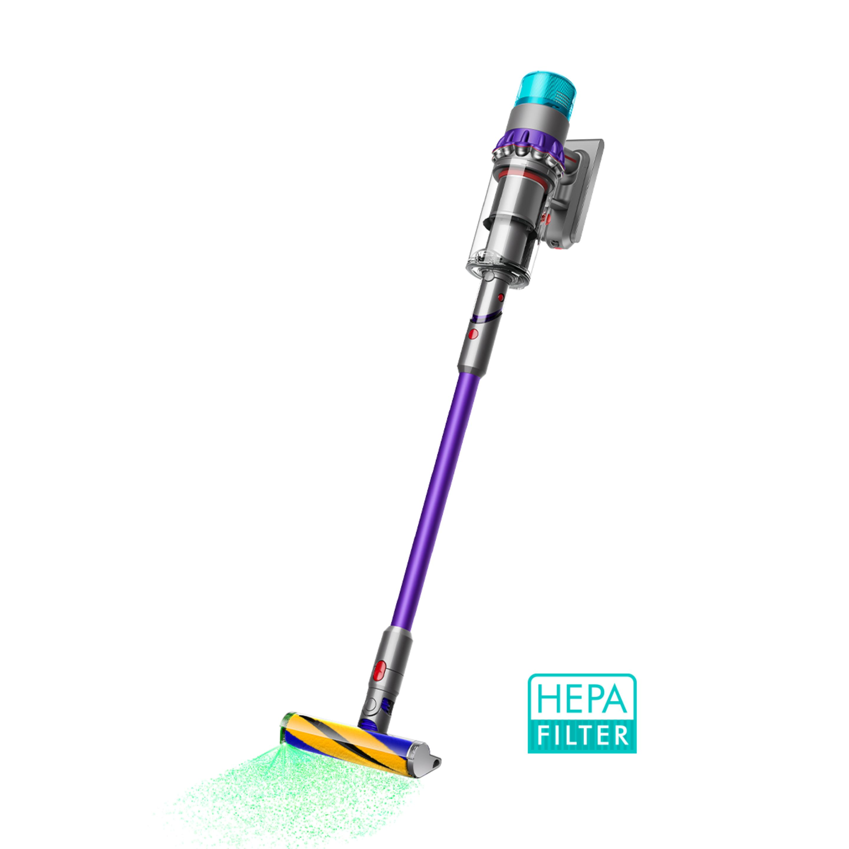 Пылесос Dyson Gen5 Detect SV23 (US) серебристый, фиолетовый