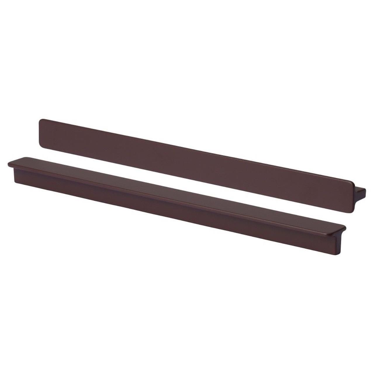 Комплект ручек для мебели IKEA HACKAS темно-красные 256 мм, 2 шт