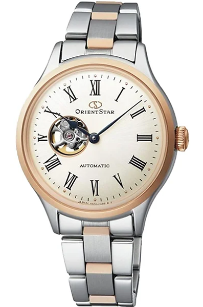 Наручные часы женские Orient RE-ND0001S00B серебристые/золотистые