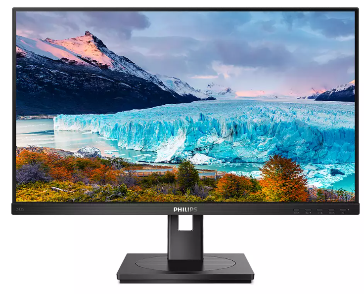 23.8" Монитор Philips 243S1 Black 75Hz 1920x1080 IPS