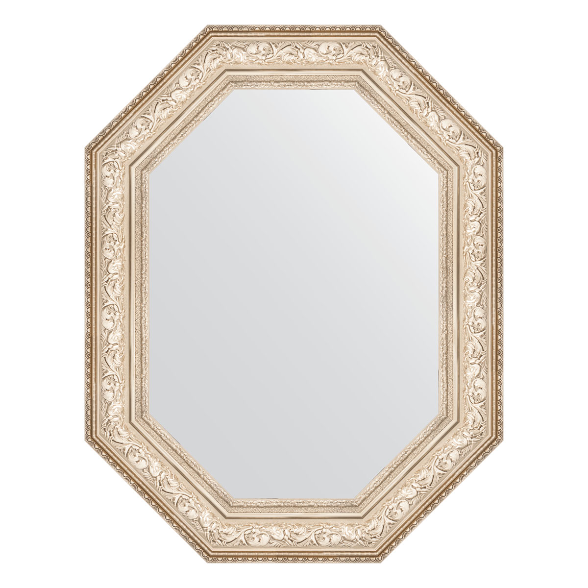 Зеркало в раме 80x100см Evoform BY 7256 виньетка серебро