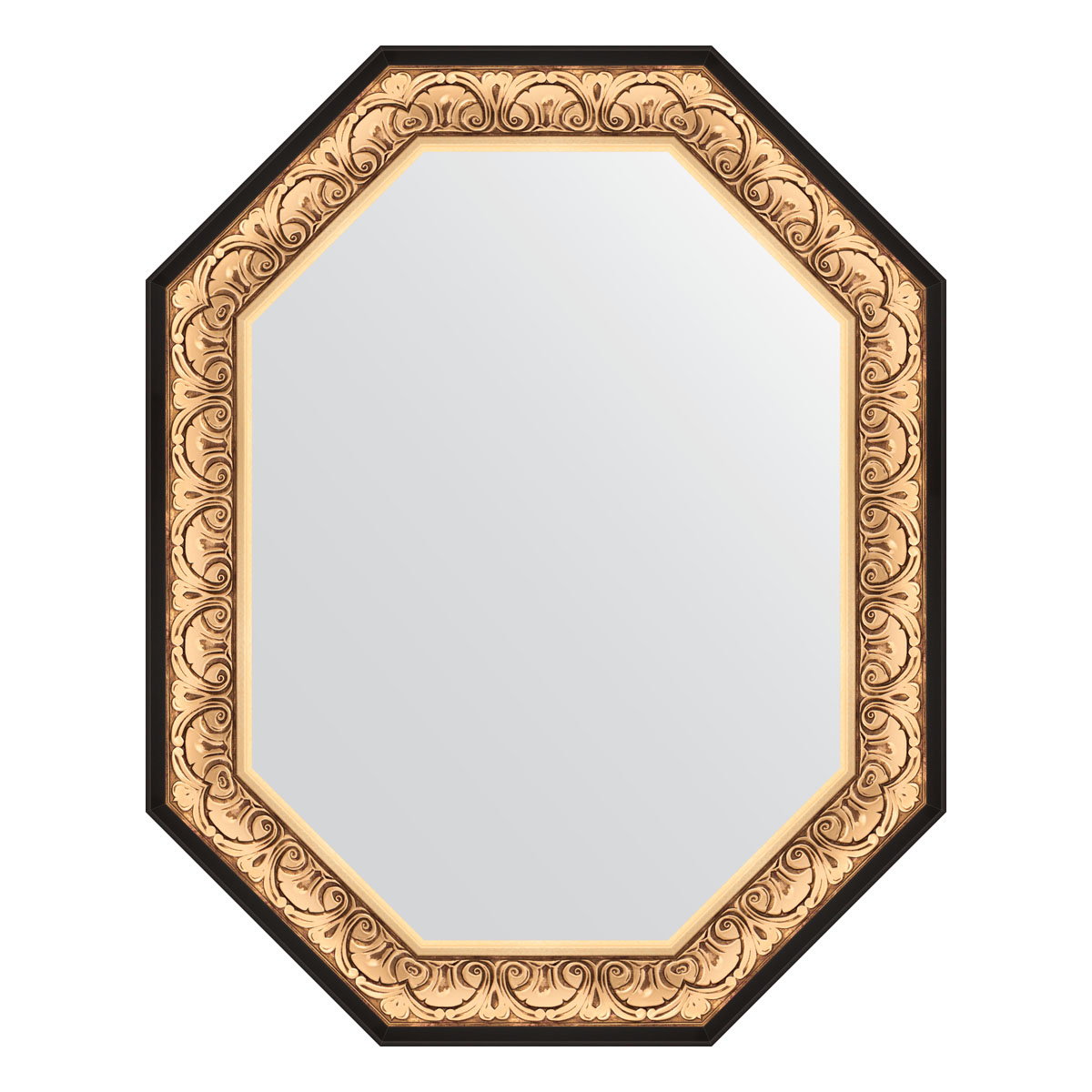 Зеркало в раме 80x100см Evoform BY 7244 барокко золото