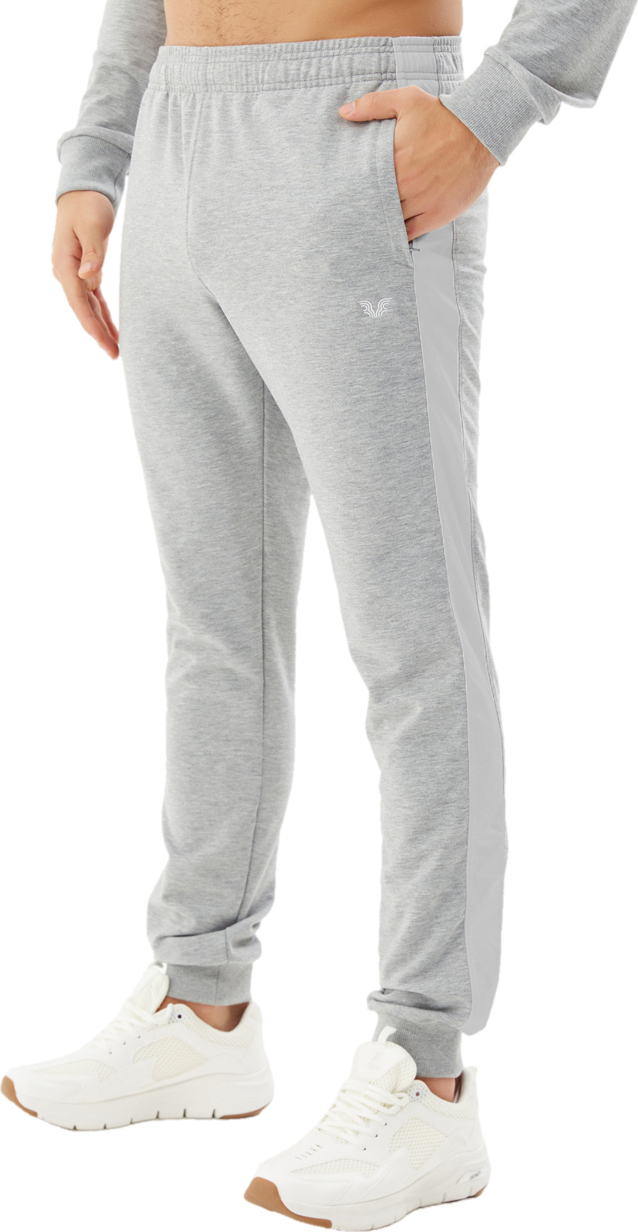 Спортивные брюки мужские Bilcee Men Knitting Pants серые XL