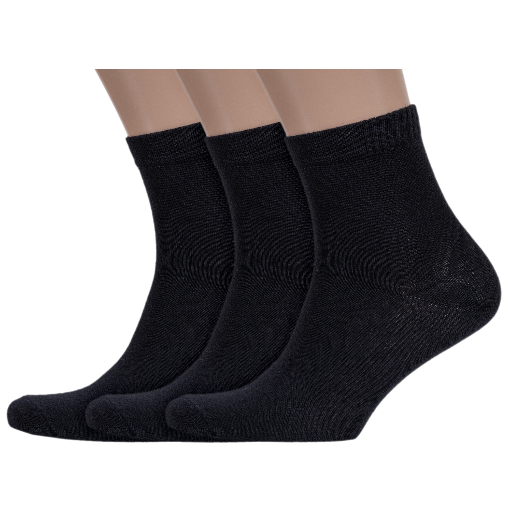 Комплект носков мужских VASILINA 3-3С4115 черных 29-31