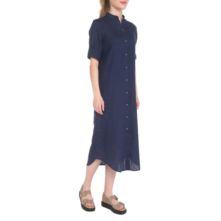 Платье женское Maison David MLY2117 синее XS