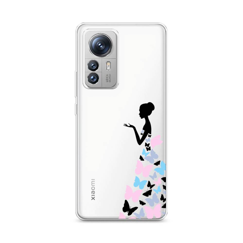 Силиконовый чехол Awog "Платье из бабочек" для Xiaomi 12S Pro