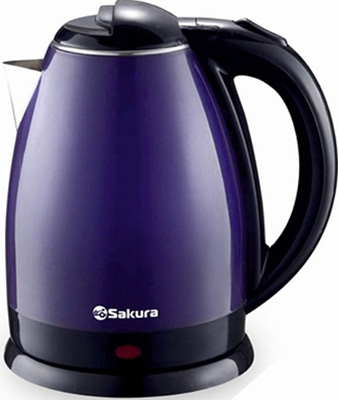 Чайник электрический SAKURA SA-2138BP 1.8 л Purple, Black