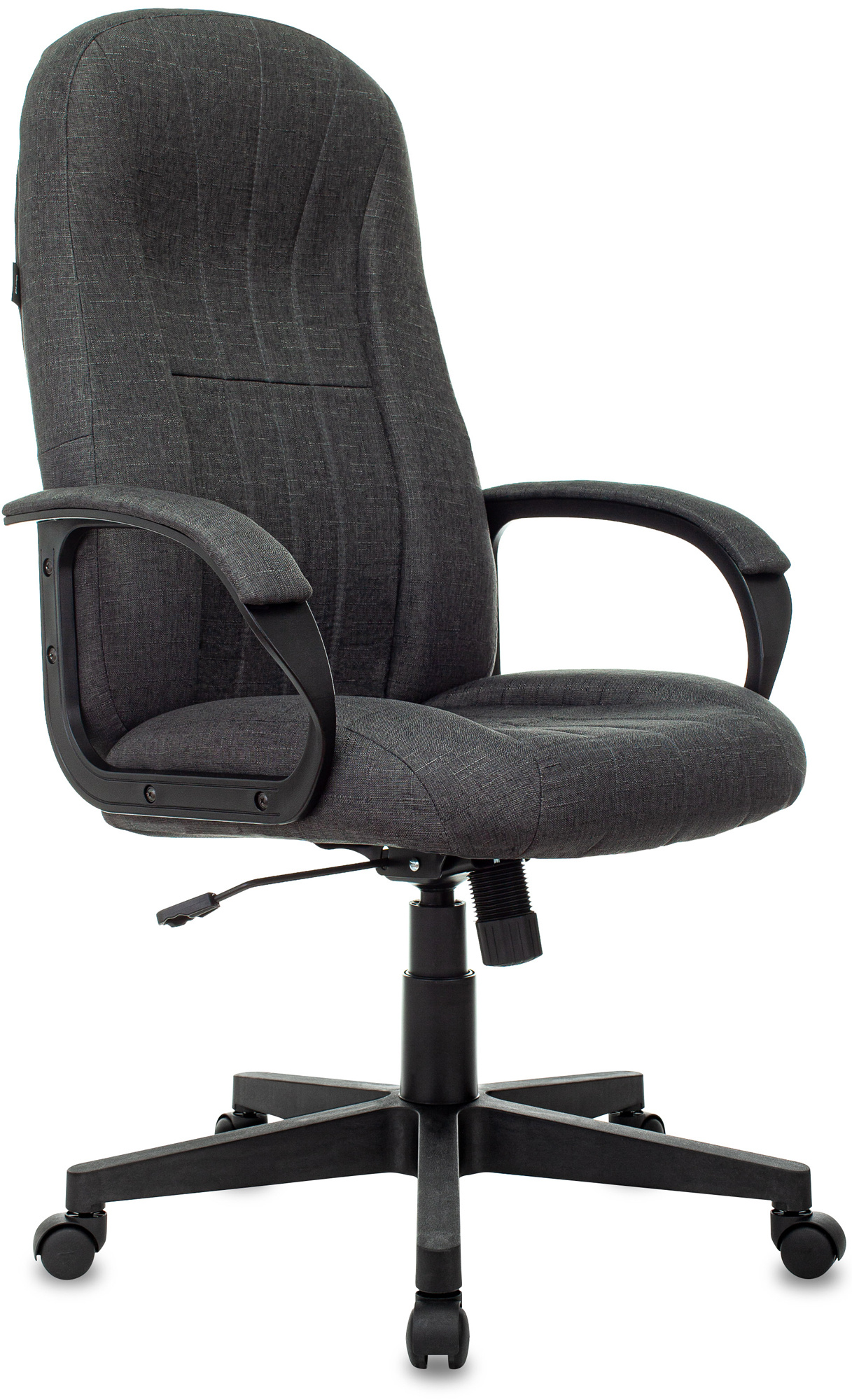Кресло руководителя Бюрократ T-898/417-DGREY темно-серый, ткань, крестовина пластик