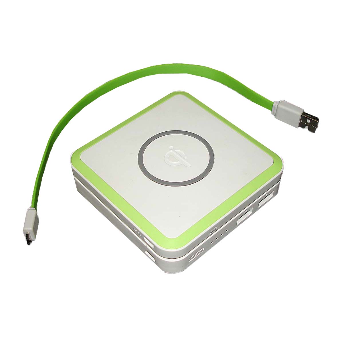 Беспроводное зарядное устройство G-Power STX6000II J32II, 5 W белый, зеленый (013303)