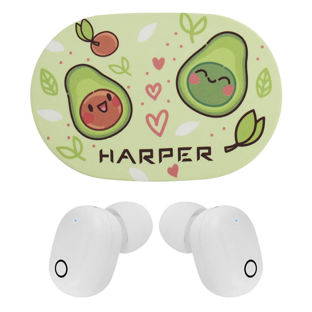 Беспроводные наушники Harper HB-533 White (H00003103)