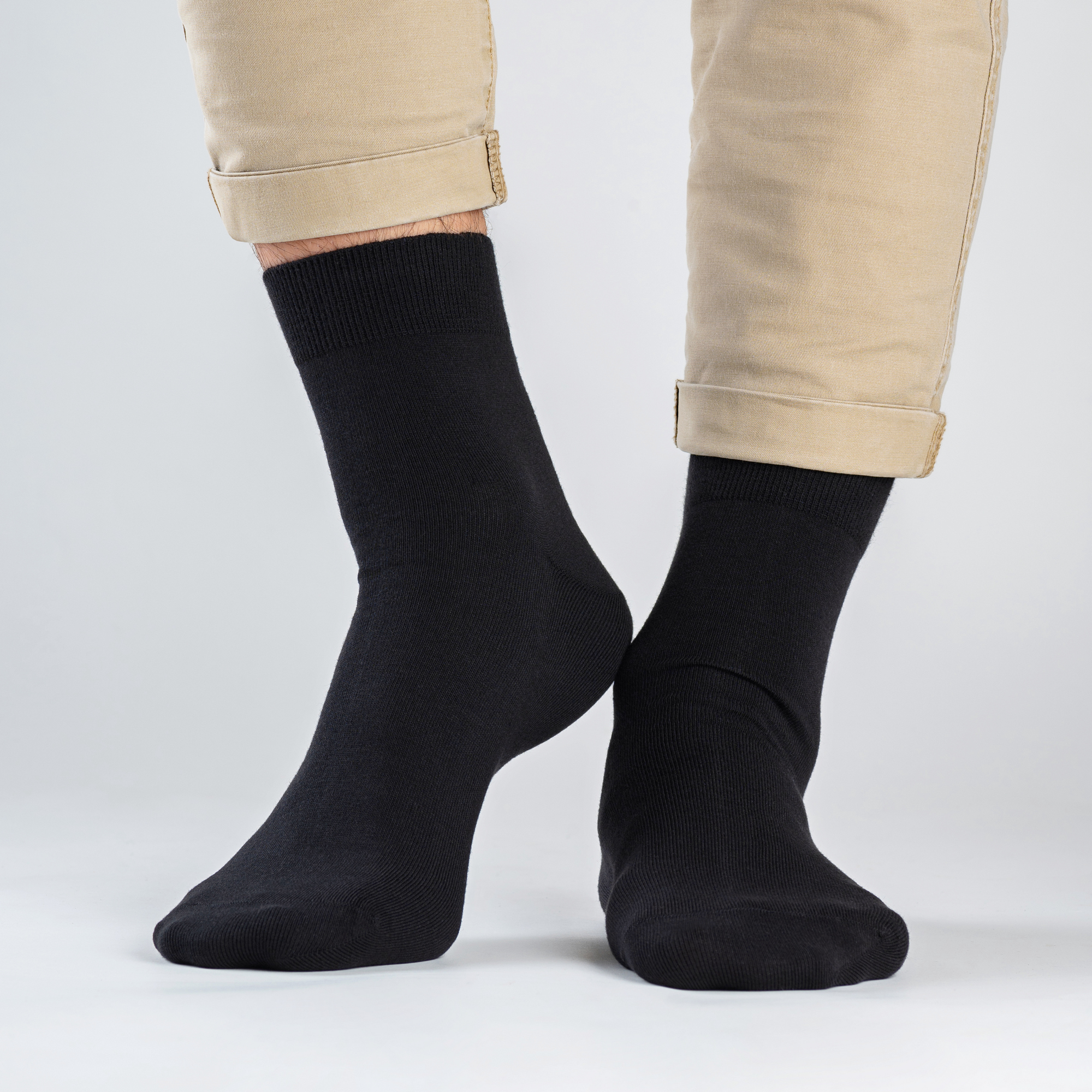 Комплект носков мужских Rusocks 3-С-333 черных 27