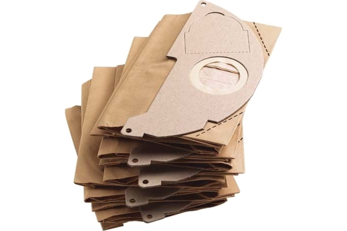 Бумажные фильтр-мешки для Karcher 6.904-322.0, 5 шт.