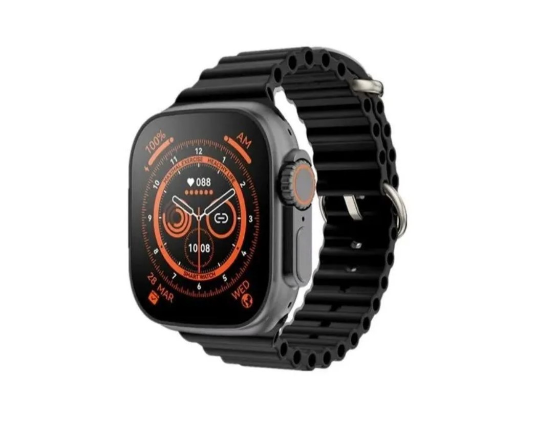 Smart Watch Z77 Ultra 49 mm 2 ремешка, черный
