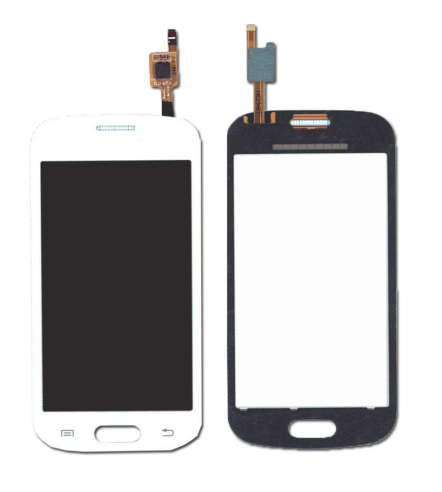 Сенсорное стекло (тачскрин) для Samsung Galaxy Trend GT-S7390 GT-S7392 белое