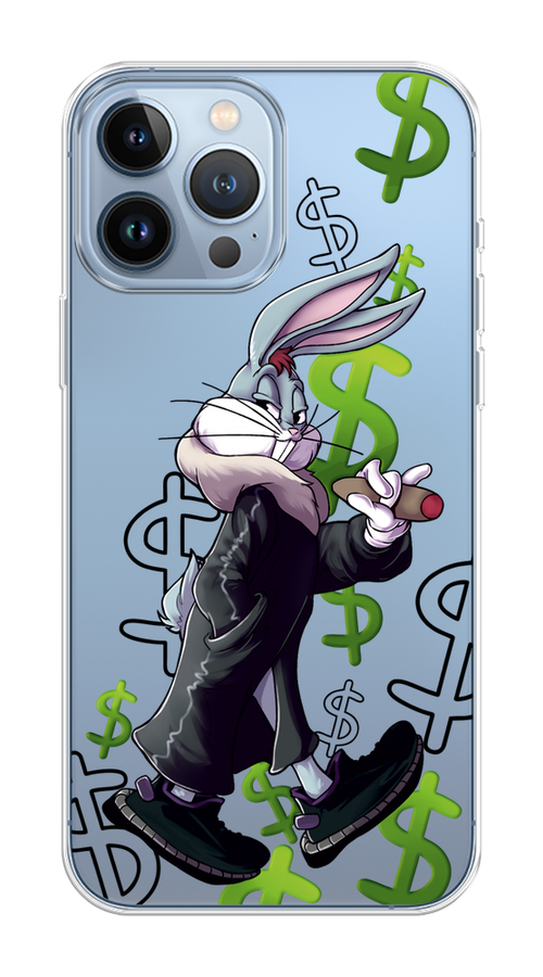 Чехол на Apple iPhone 13 Pro Max "Rich Bugs Bunny"