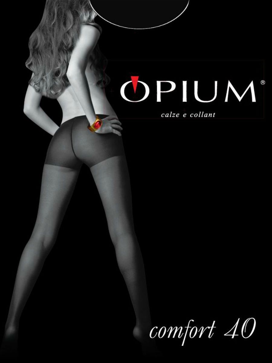 Колготки женские Opium Comfort40nero4 черные 4