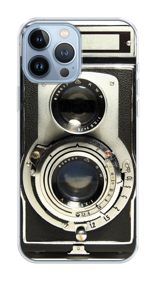 Чехол на Apple iPhone 13 Pro Max "Старинный фотоаппарат"