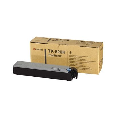 Картридж для лазерного принтера Kyocera TK-520K, черный, оригинал