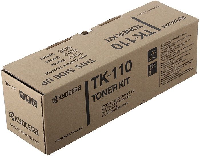 Картридж для лазерного принтера Kyocera TK-110, черный, оригинал