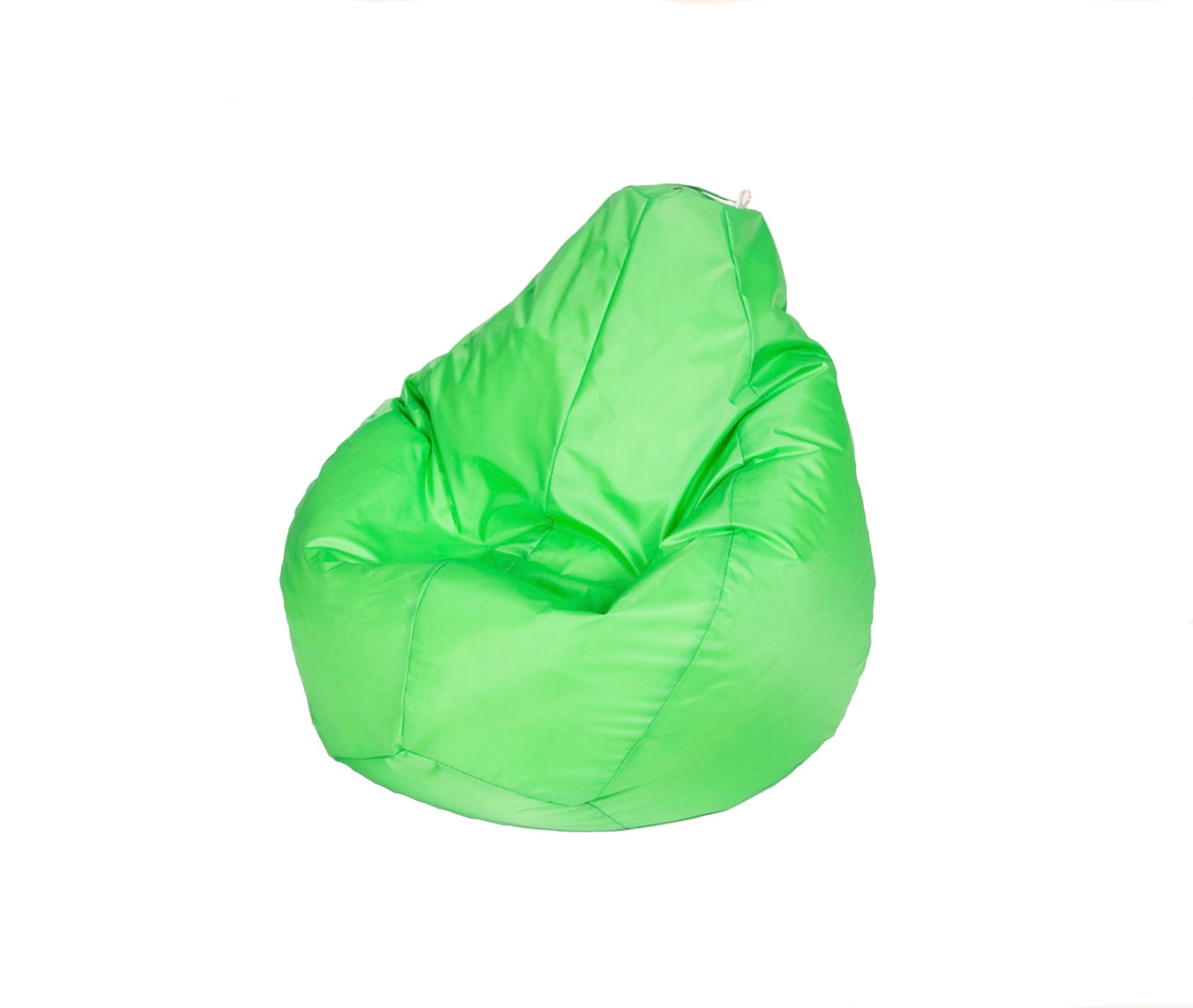 кресло мешок WowPuff ГРУША малая 90см пенополистирол водоотталкивающая ткань. Зелёный