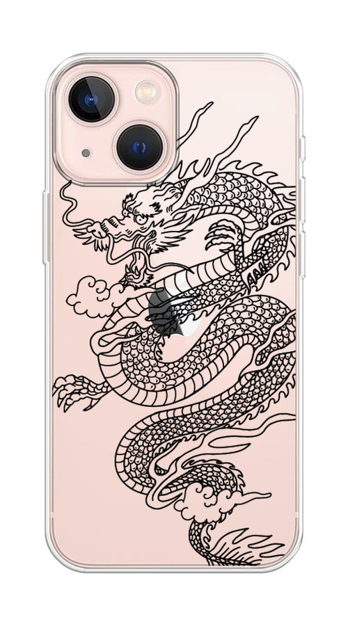 Чехол на Apple iPhone 13 mini "Большой китайский дракон"