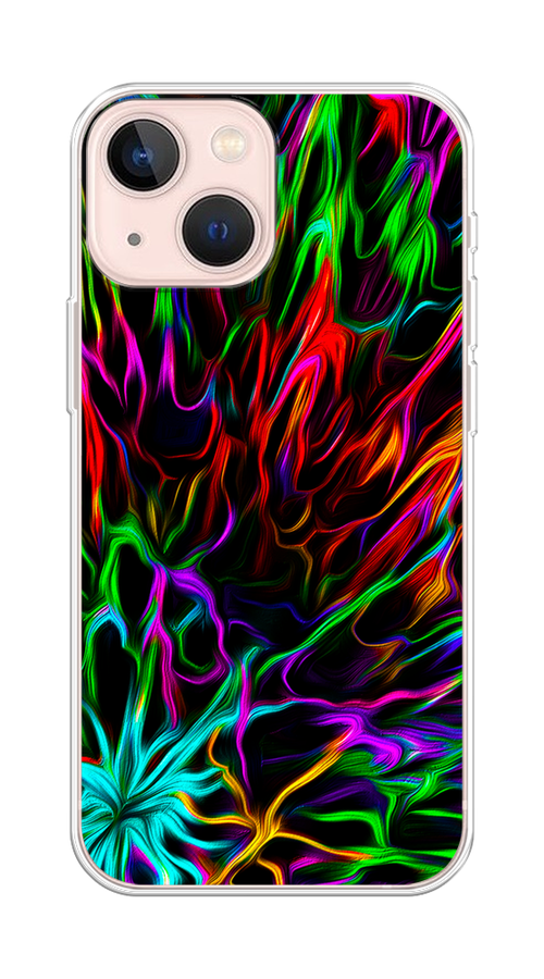 Чехол на Apple iPhone 13 mini "Разноцветные разводы"