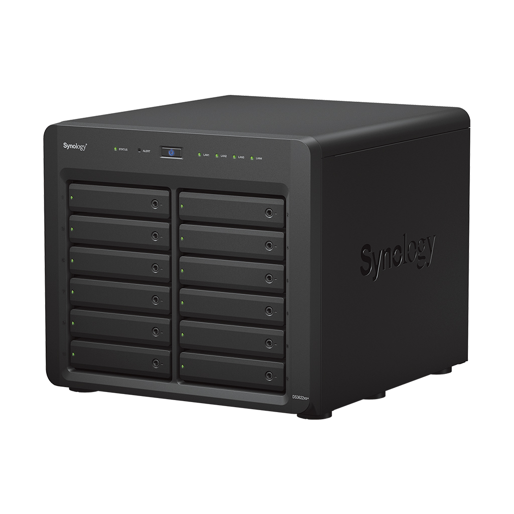 Сетевое хранилище данных Synology DS3622xs+ black (10002732632)