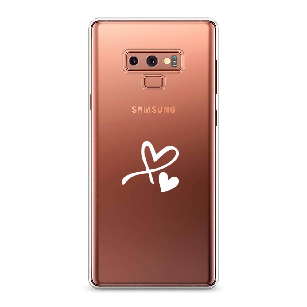 Чехол Awog  на Samsung Galaxy Note 9 "Сердечко минимализм"