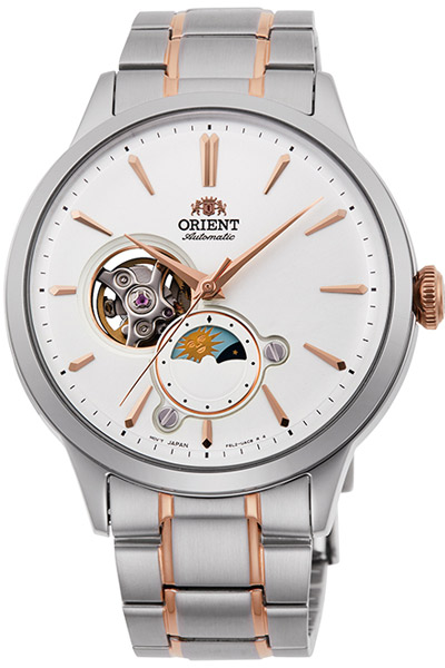 Наручные часы мужские Orient RA-AS0101S10B серебристые/золотистые