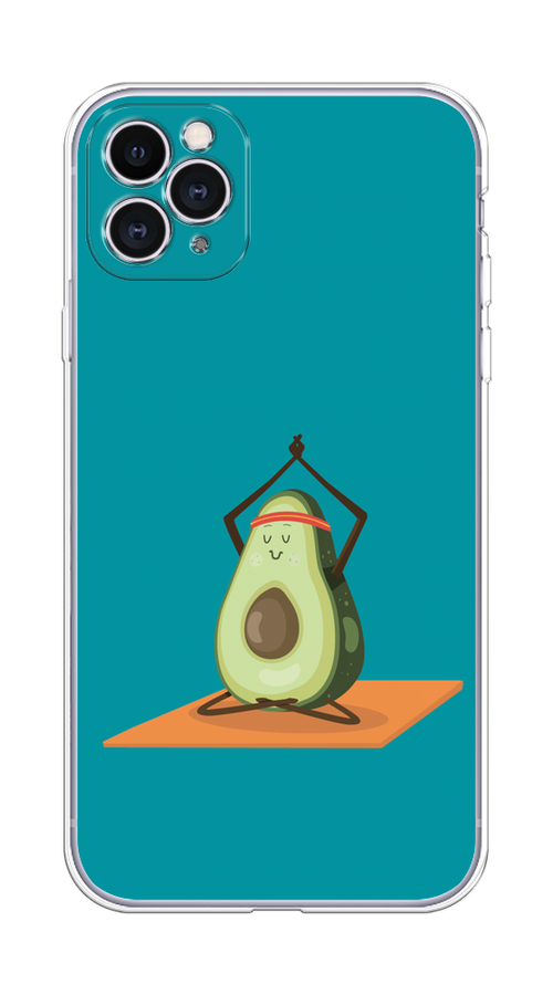 Чехол на Apple iPhone 11 Pro Max "Расслабься с авокадо"