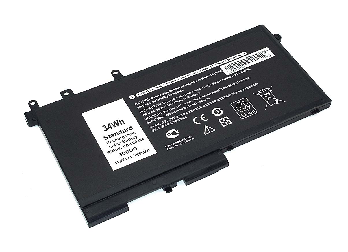 Аккумулятор для ноутбука Dell E5580 GJKNX 11,4V 3000mAh OEM