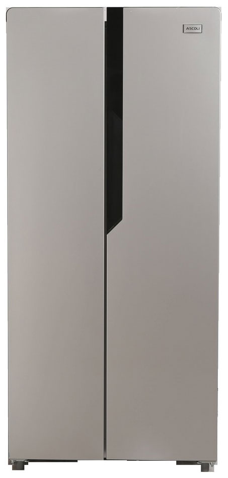 Холодильник Ascoli ACDS450WIB серебристый