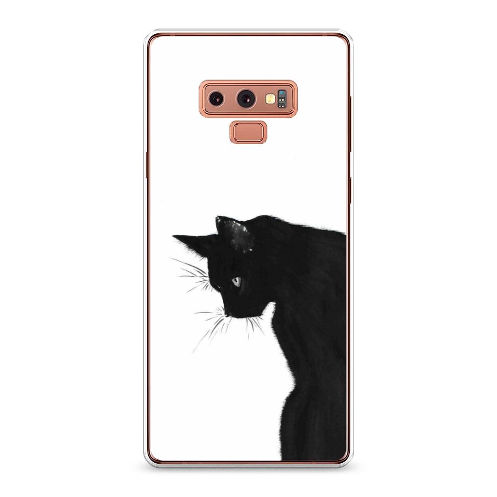 Чехол Awog  на Samsung Galaxy Note 9 "Black cat"