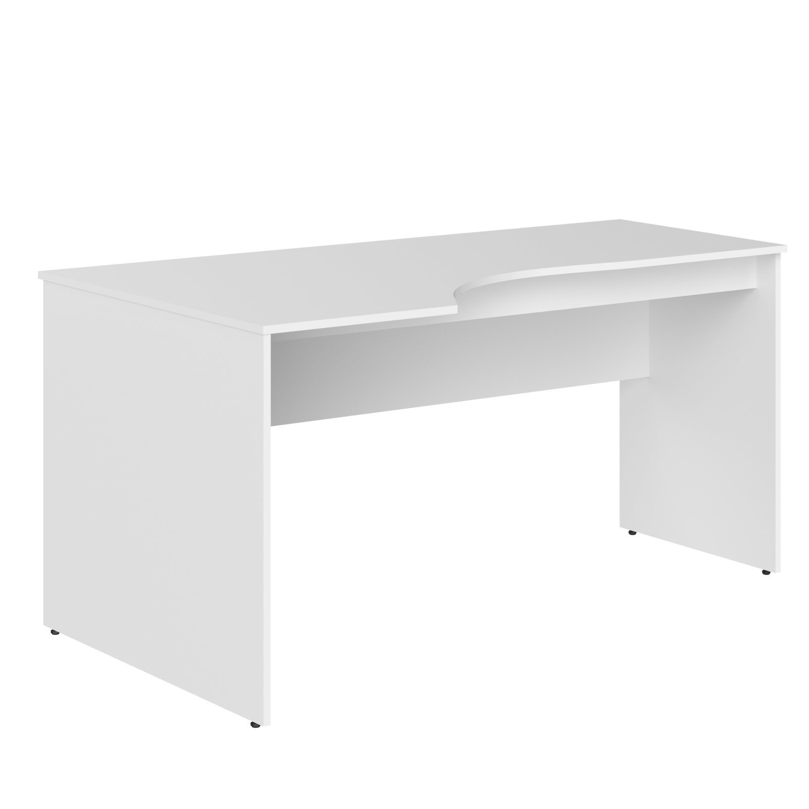 Угловой компьютерный стол Skyland SET160-1 L 160x90x76 см., белый, левый