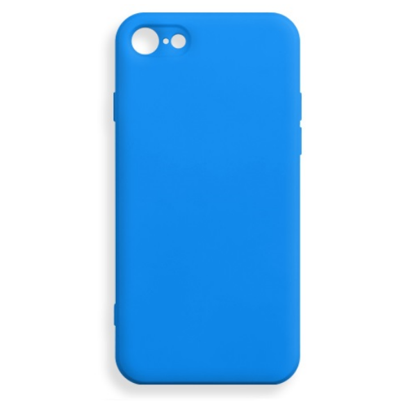 Чехол iPhone 7/8/SE (2020) Silicone WS голубой