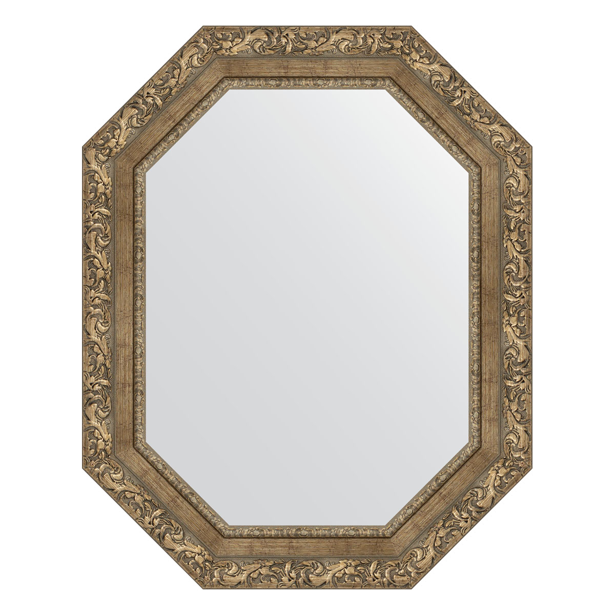 Зеркало в раме 60x75см Evoform BY 7158 виньетка античная латунь