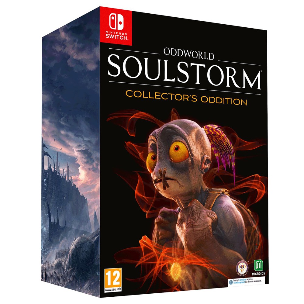Диск для приставки Nintendo Oddworld: Soulstorm. Collector’s Edition, русские субтитры