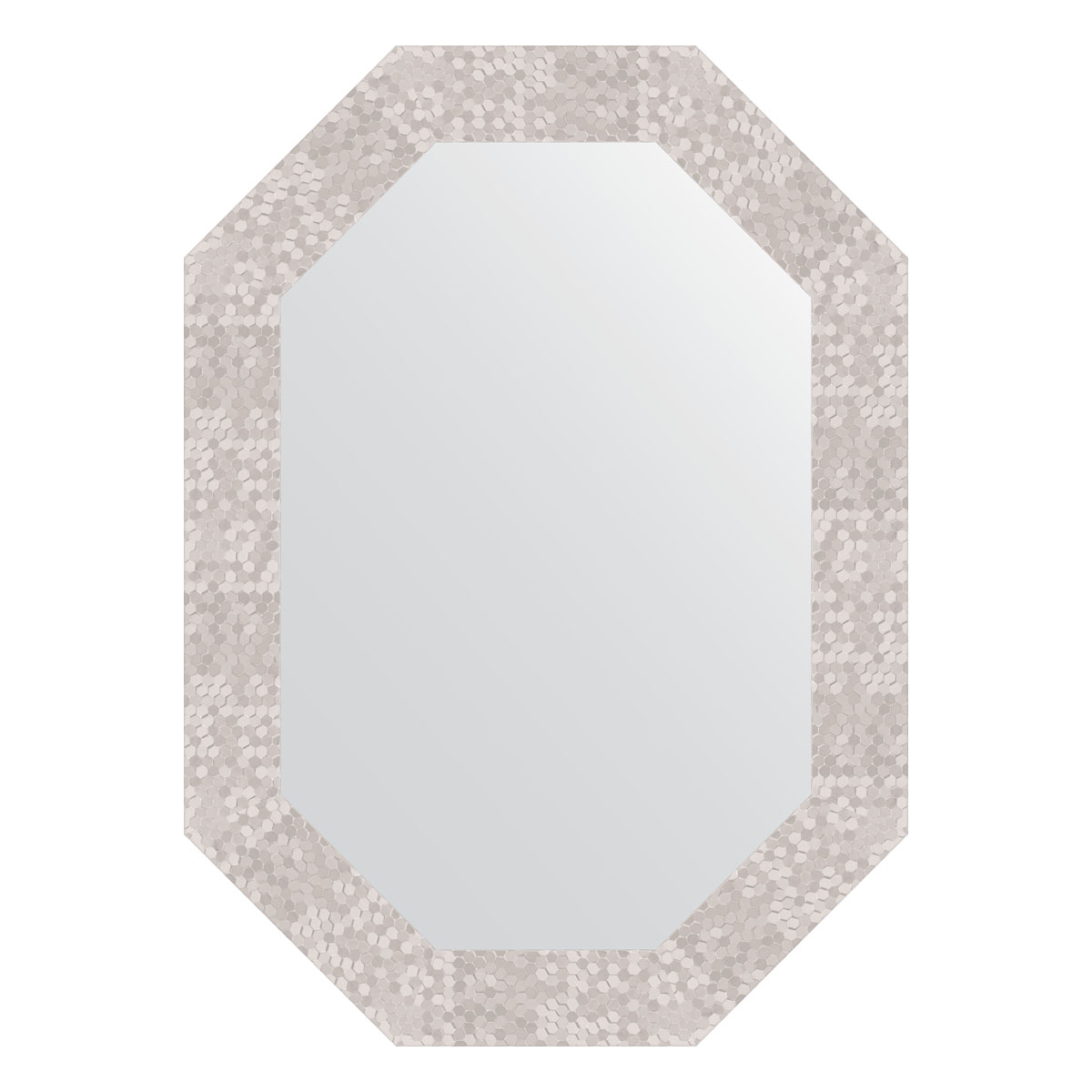 Зеркало в раме 52x72см Evoform BY 7097 соты алюминий