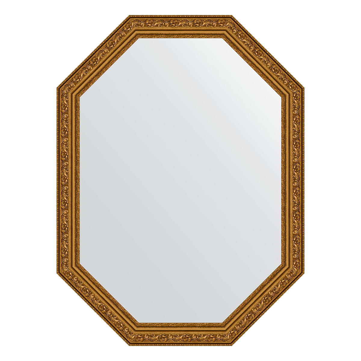 Зеркало в раме 60x80см Evoform BY 7023 виньетка состаренное золото