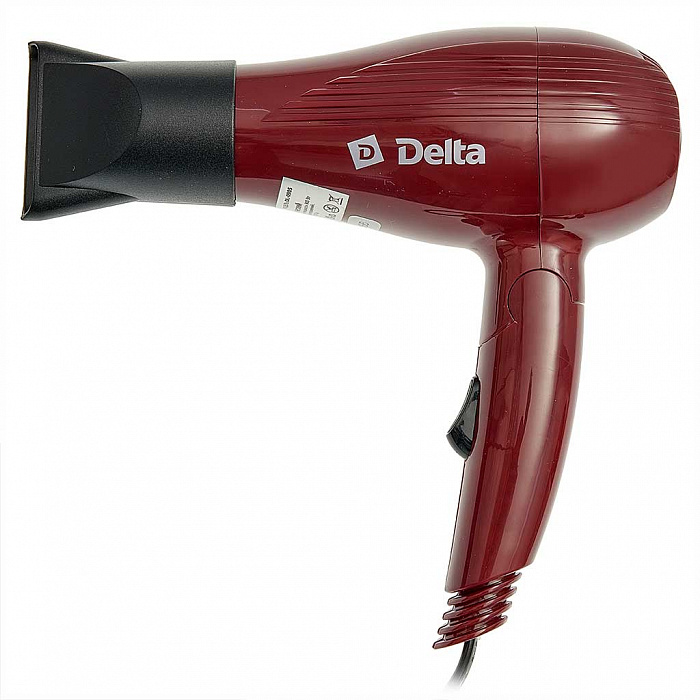Фен Delta DL-0905 900 Вт Red