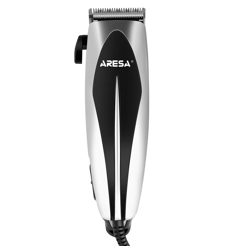 Машинка для стрижки волос ARESA HC-616 серебристый, черный
