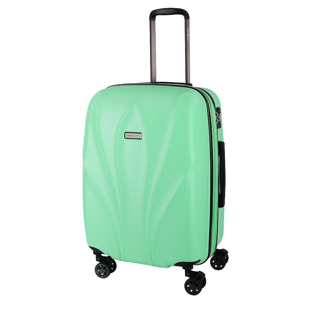 Чемодан женский Eberhart Lotus Mint Green, 67х45х31 см