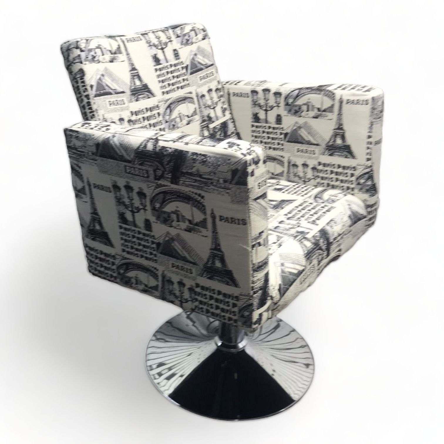 Парикмахерское кресло Мебель Бьюти "Paris", Гидравлика диск
