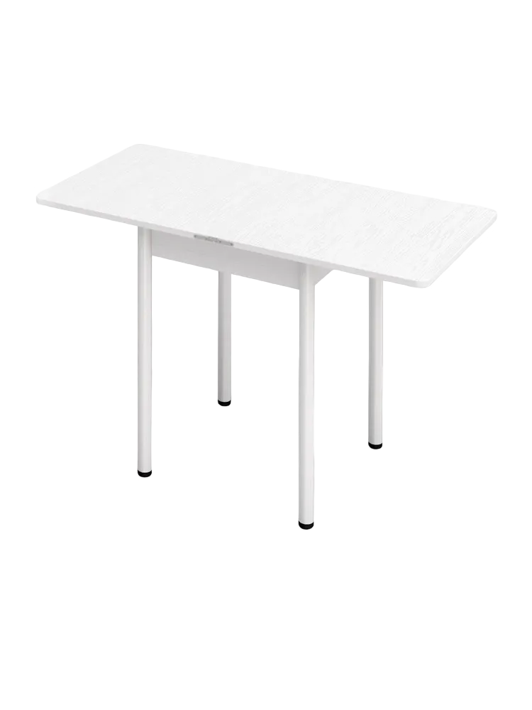 Стол обеденный Откидной стол раскладной из ЛДСП с металлическими ножками для кухни и столо