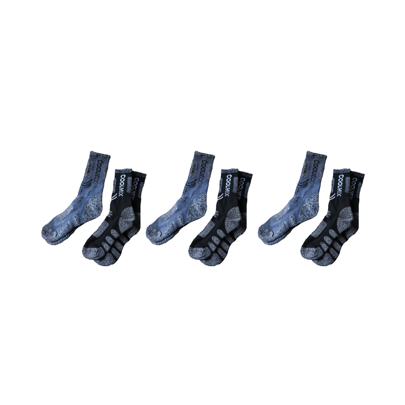 Комплект носков мужских ForAll Coolmix разноцветных 40-46