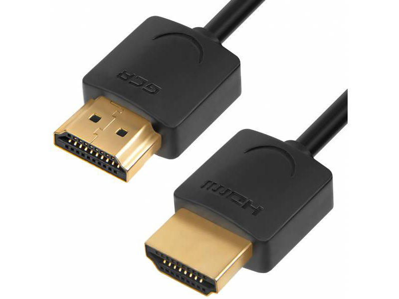 Кабель GCR Slim  GCR-51596 HDMI - HDMI 2m Black