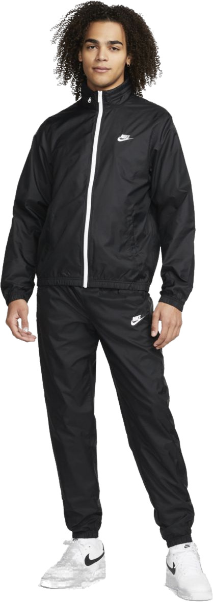 Костюм мужской Nike M Sportswear Club Lined Woven Tracksuit черный XL